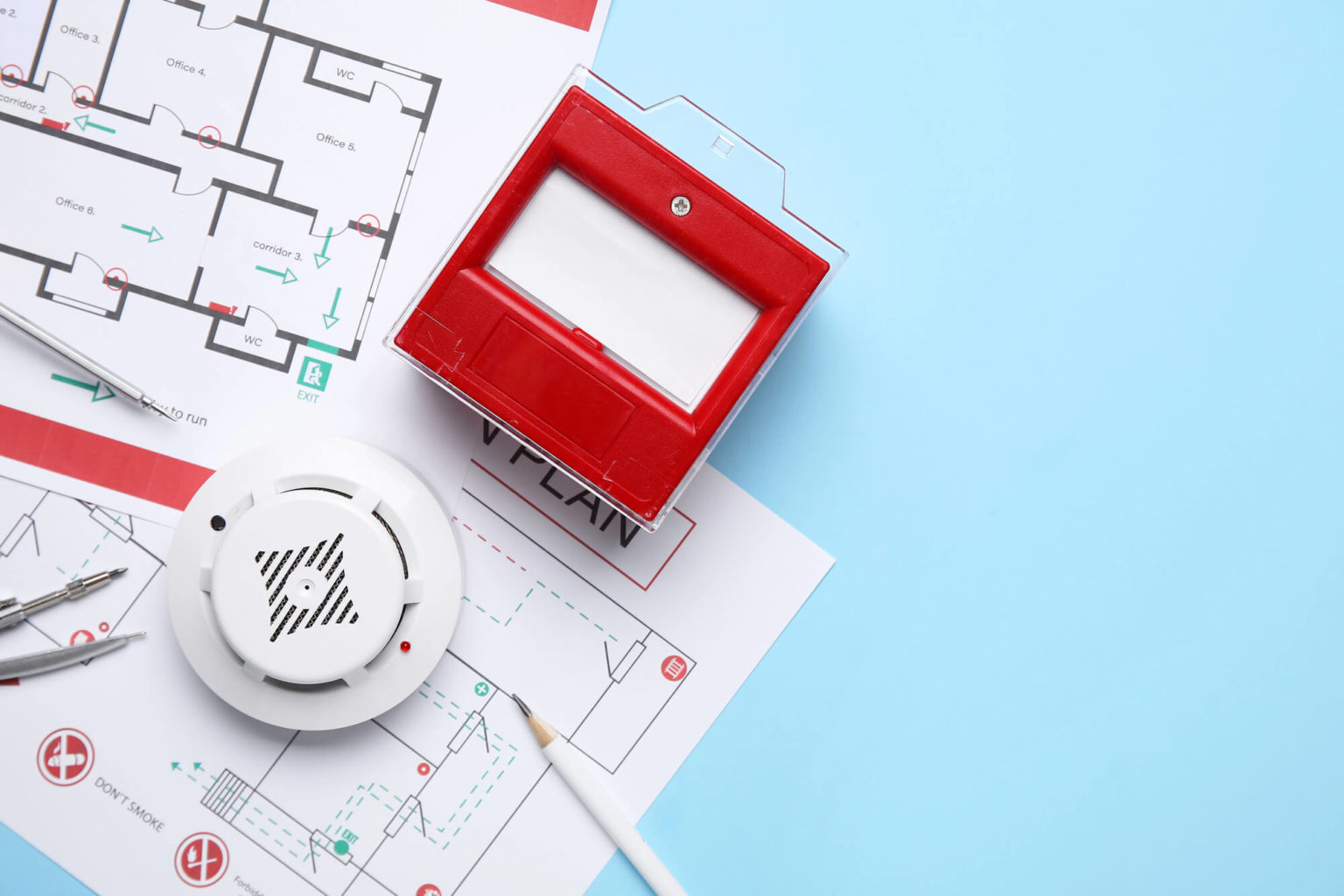 Fire Safety Drawing Plans CAD: Ensuring Building Safety and Compliance ...