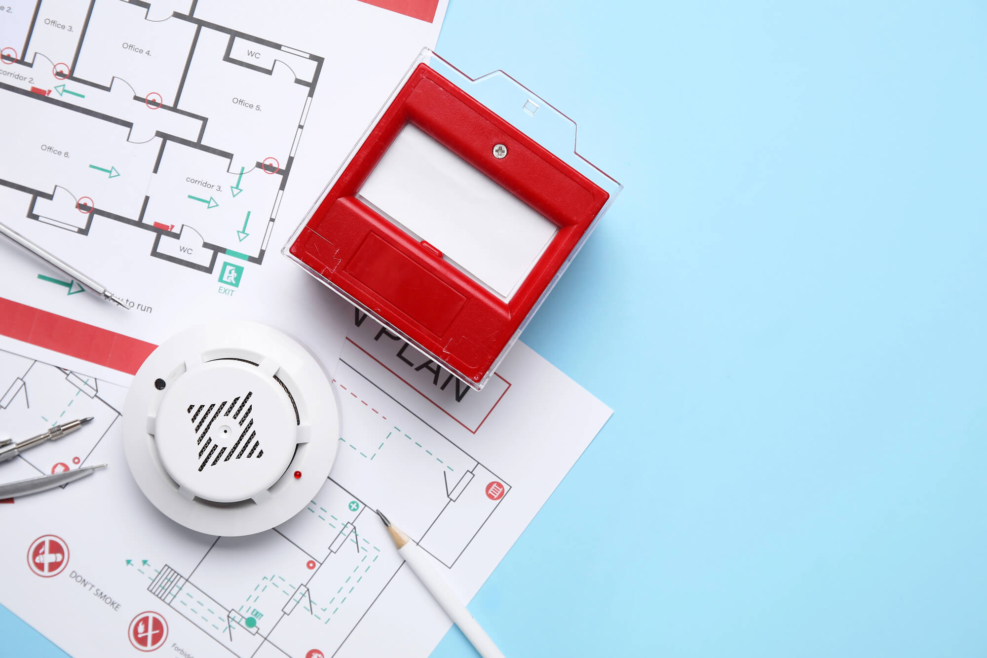 Fire Safety Drawing Plans CAD: Ensuring Building Safety and Compliance ...